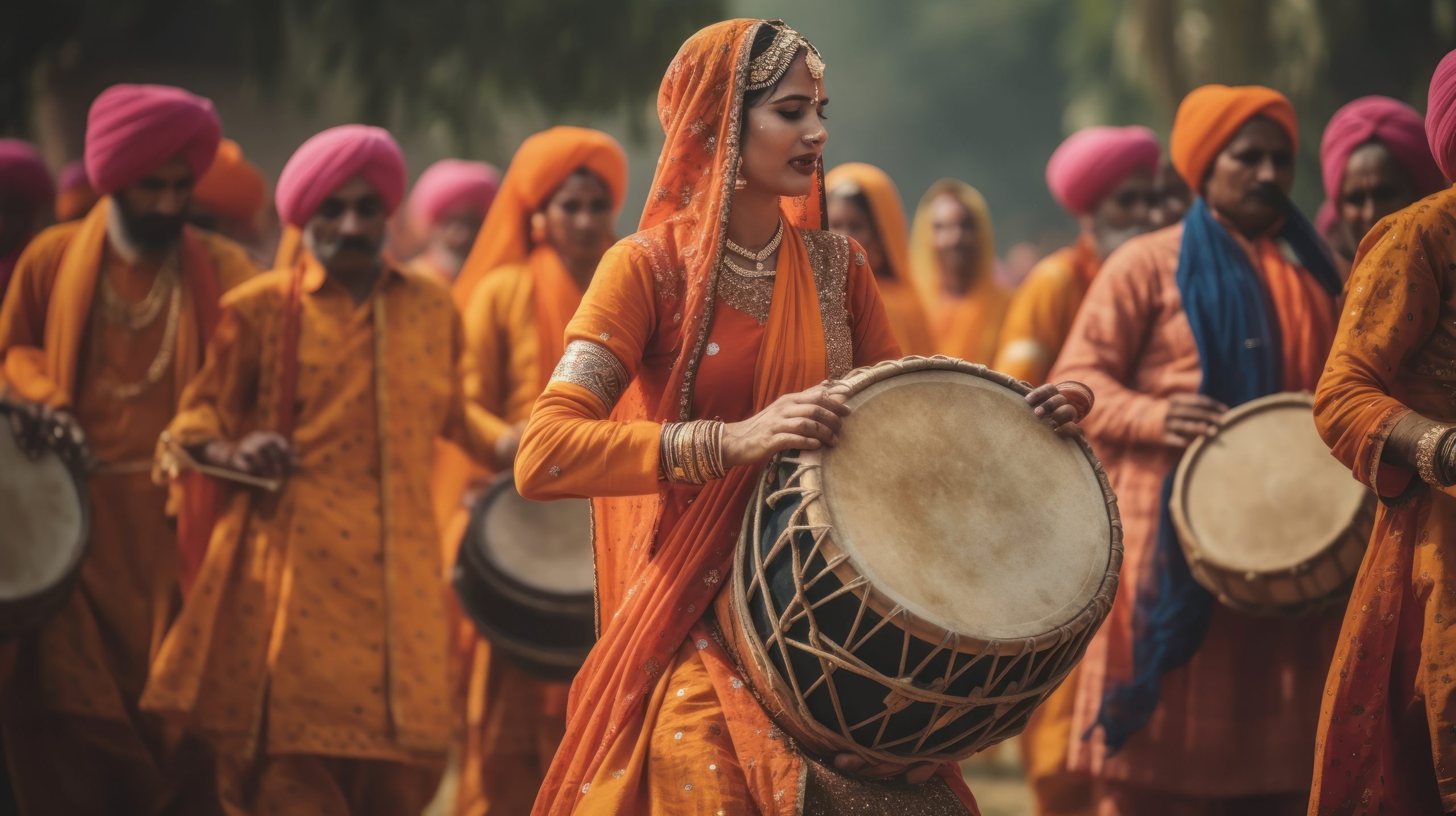 The Dhol: The Vibrant Drum of North India - Authentic Drums